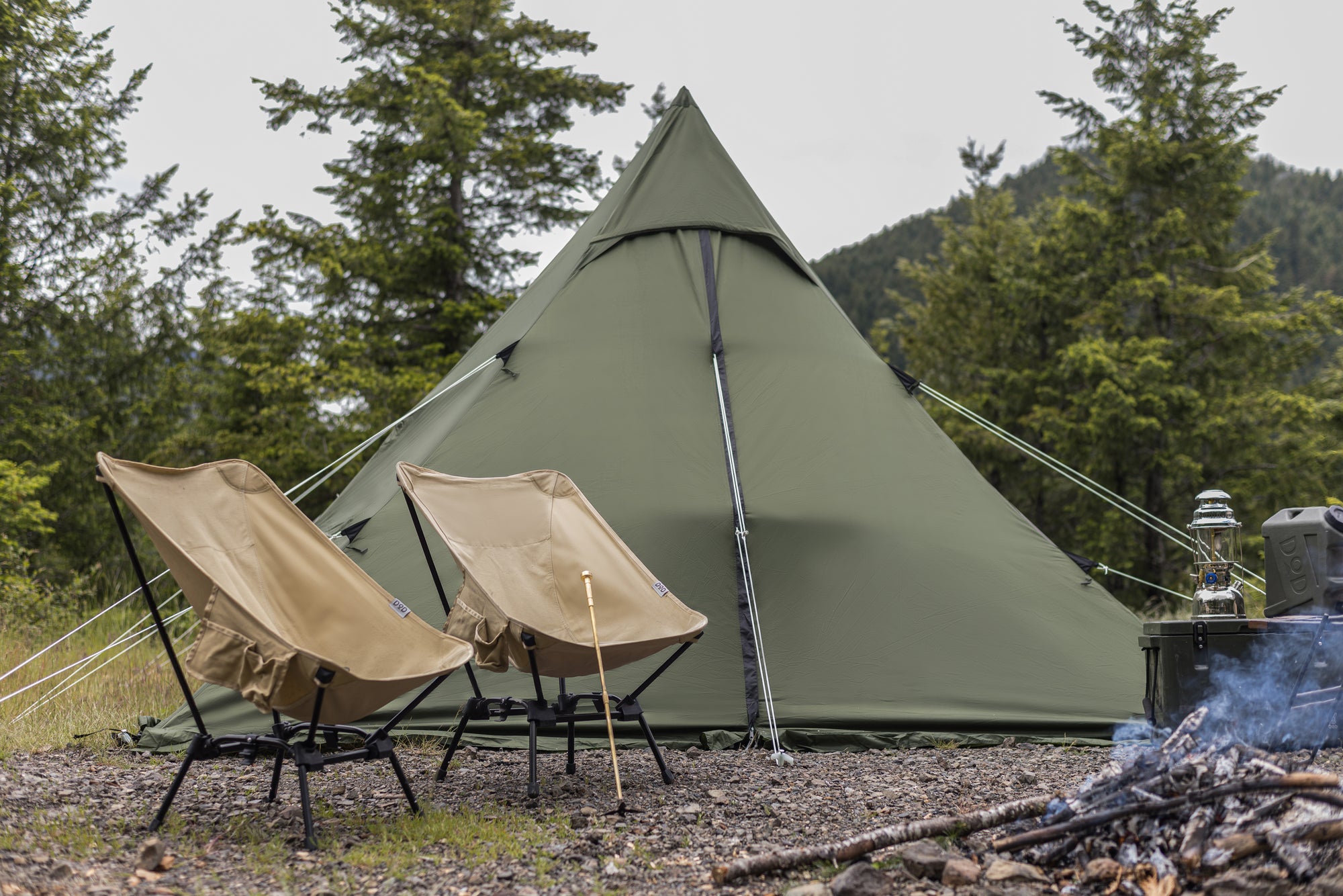 RX Pyramid Tent (L) - DOD Outdoors