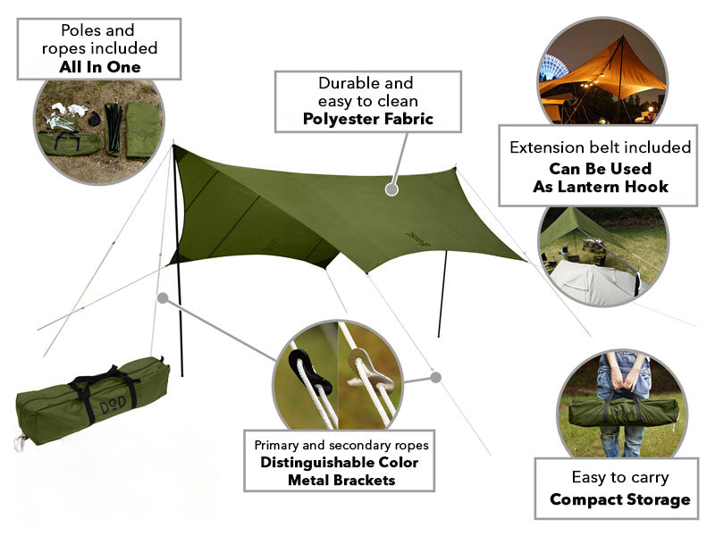 Itsuka Tarp - DOD Outdoors