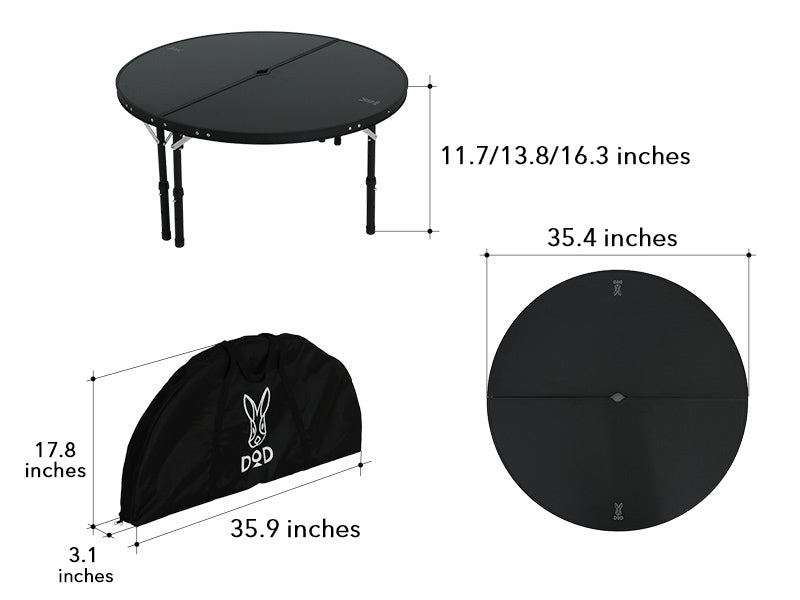 One Pole Tent Table - DOD Outdoors